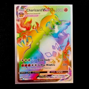 Games | Rainbow Rare Charizard Vmax Full Art | Poshmark